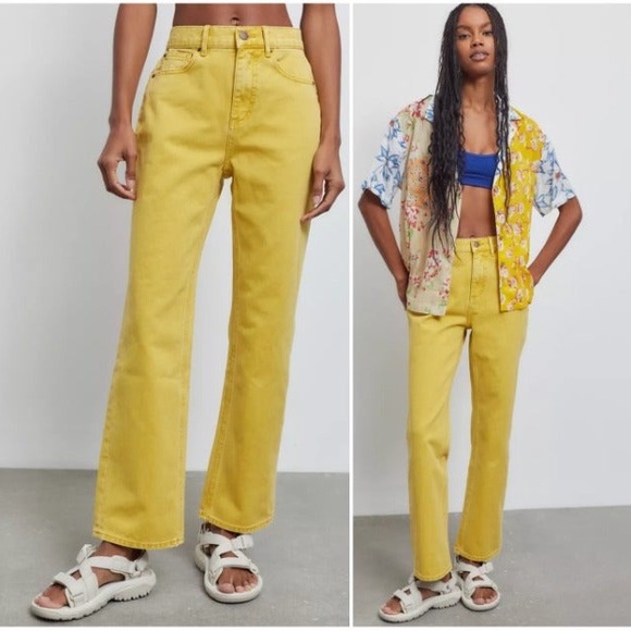 Urban Outfitters | Jeans | Urban Outfitters Yellow Cowboy Jeans | Poshmark